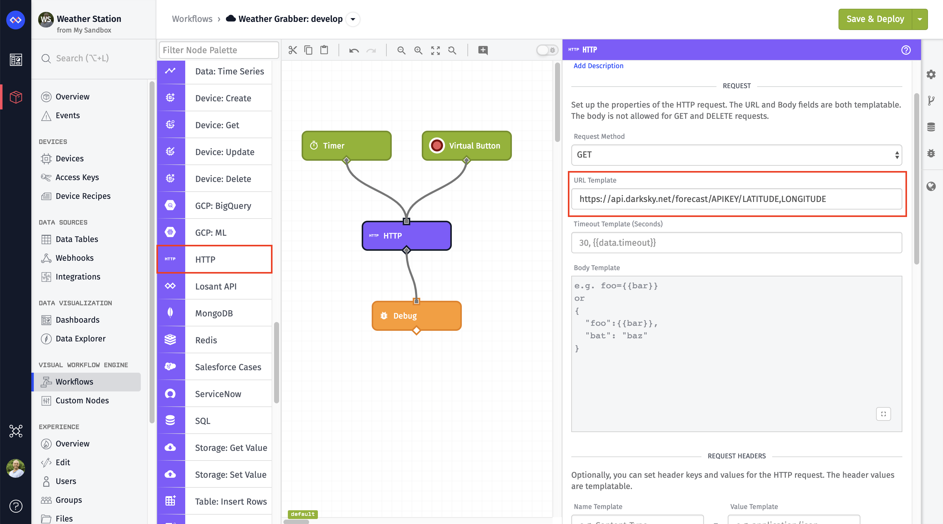 Losant Walkthrough | Losant Documentation
